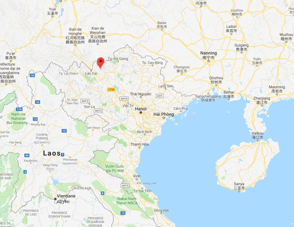 Plan de Bac Ha vietnam - Oh et Puis...